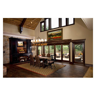Cascade Exterior & Interior Double French-wood Gliding Paito Doors, Bay ...