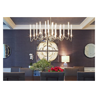 CELESTIAL NIGHT SKY TIMELESS DINING ROOM - Transitional - Dining Room ...