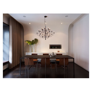 Central Parl West Residence - Modern - Dining Room - New York - by West ...