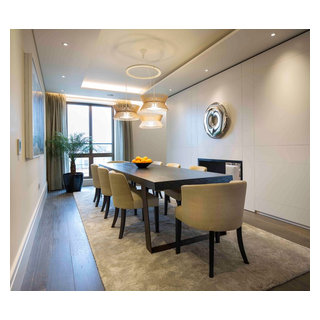 Cheyne Terrace - Contemporary - Dining Room - London - by Native Land ...