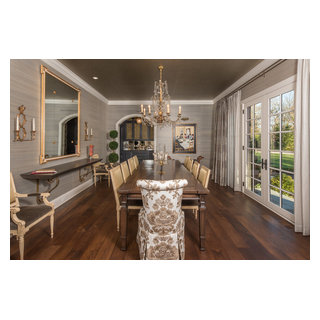 Chic Chateau - Traditional - Dining Room - Chicago - by A. Perry Homes ...