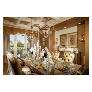 Chic Luxury - Traditional - Dining Room - Phoenix - by Guided Home ...