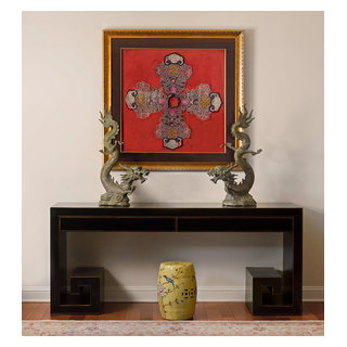 Chinese Style Dining Room Furnishings and Decor - Asian - Dining Room ...