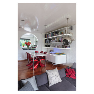 Chiswick Quay - Modern - Dining Room - Los Angeles - by Rousseau Design ...