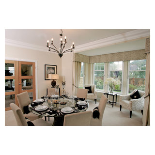 Classic Contemporary Family Home In Scotland - Contemporary - Dining ...