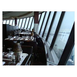 CN Tower Restaurant - Modern - Dining Room - Toronto - by Koroknay ...
