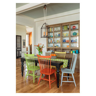 Color Splash - Transitional - Dining Room - Little Rock - by Bret ...