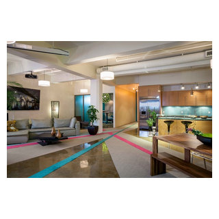 Colorful Currents - Modern - Dining Room - Los Angeles - by Susan Diana ...