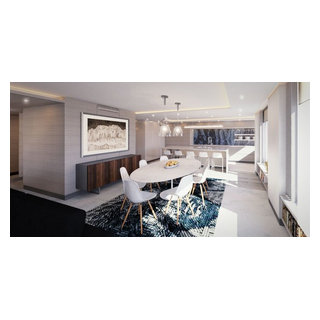 Contemporary Home - Contemporary - Dining Room - Miami - by Casa Rodar ...