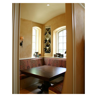 Country French Estate: Breakfast Nook - Traditional - Dining Room ...
