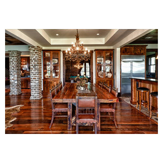 Custom Home - Rustic - Dining Room - Charleston - by Shoreline ...