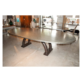Custom Made Tables - Rustic - Dining Room - Houston - by Vieux ...