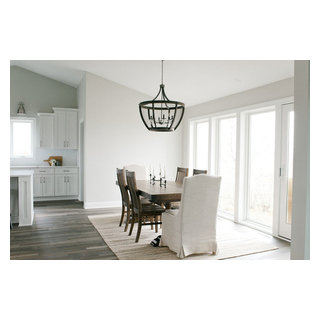 #DaytonHorseHouse - Transitional - Dining Room - Minneapolis - by Alma ...