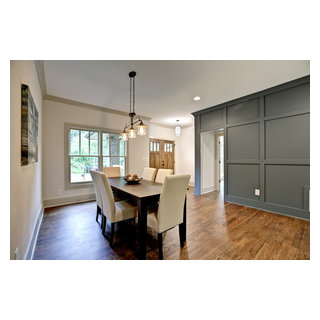 Decatur Prairie Style Addition/Renovation - Transitional - Dining Room ...