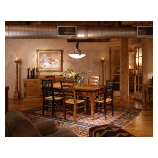 Denver, Ice House Lofts - Rustic - Dining Room - Denver - by Hall ...