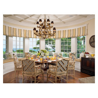Design features of recently completed homes - Beach Style - Dining Room ...