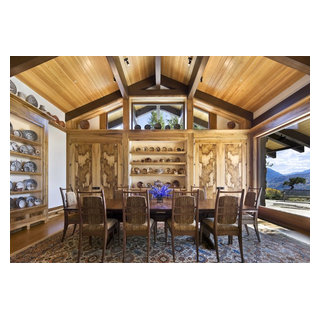 Dining Room - Rustic - Dining Room - New York - by Ike Kligerman ...