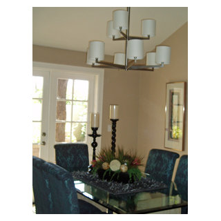 Dining Room Table Accessorized! - Contemporary - Dining Room - Phoenix ...