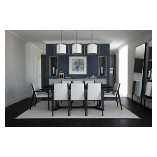 Discovery Dock West Penthouse Apartment - Contemporary - Dining Room ...