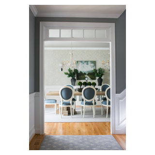 Divine Dining - Traditional - Dining Room - New York - by Melissa Hill ...
