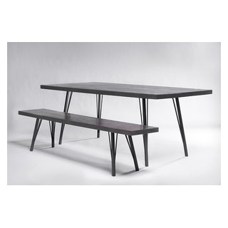 Ebonized Oak - Strong handsome tables from California - Modern - Dining ...