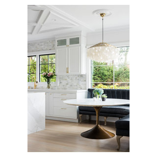 Eclectic Class - Contemporary - Dining Room - New York - by True North ...