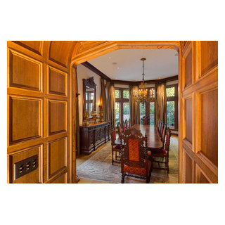 English Paneling - Residential - Traditional - Dining Room - Dallas ...