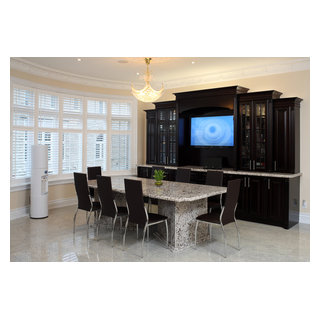 Entertainment Units (Built-Ins) - Transitional - Dining Room - Toronto ...