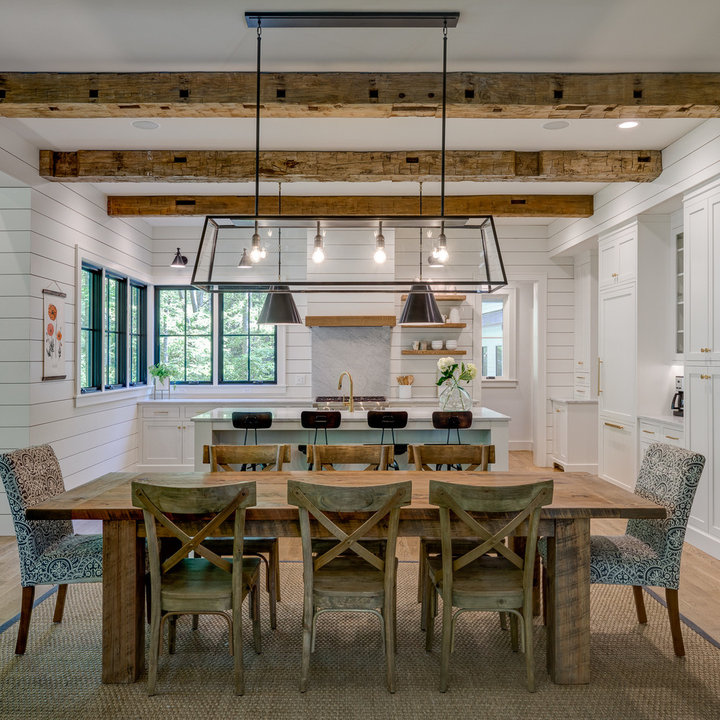 75 Farmhouse Dining Room Ideas You'll Love - July, 2025 | Houzz