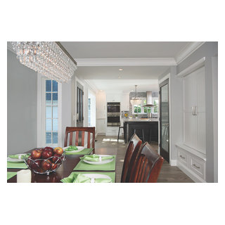 Federal Style Modern Kitchen - Traditional - Dining Room - by Edge ...