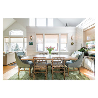 Fox Island Cape Cod revival - Beach Style - Dining Room - Seattle - by ...