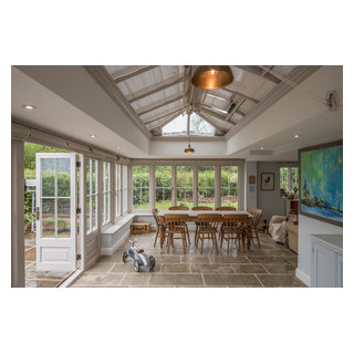 French Pinoleum Blinds in a David Salisbury Conservatory - Transitional ...