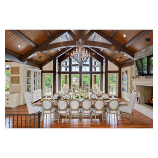 Front Entry/Formal Dining - Mediterranean - Dining Room - Kansas City ...