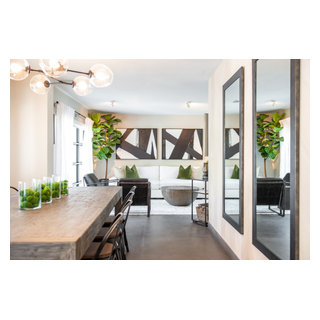 Ft. Lauderdale Loft - Dining Room - Miami - by Sandra Britt Interiors ...