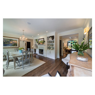 Full Home Remodel: Transition - Traditional - Dining Room - Charlotte ...