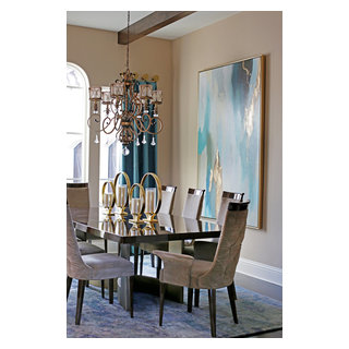 Glamorous Transitional Home - Transitional - Dining Room - Jacksonville ...