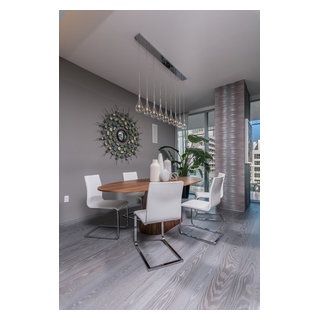 Glass Residence - Contemporary - Dining Room - Miami - by Sire Design ...