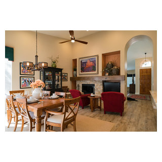 .Goodyear Rustic Kitchen, Great Room and Office Remodel - Rustic ...