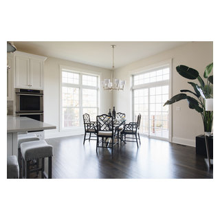 High Contrast Drama - Transitional - Dining Room - Chicago - by Timber ...