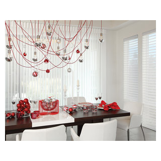Hunter Douglas Options - Silhouette Collection - Beach Style - Dining ...