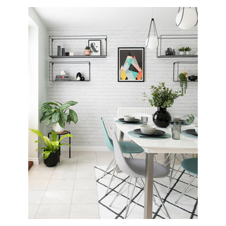 Industrial Bright Dining Room - Scandinavian - Dining Room - Other - by ...