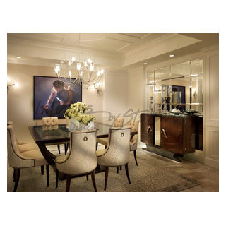 Interiors by Steven G - Contemporary - Dining Room - Miami - by ...
