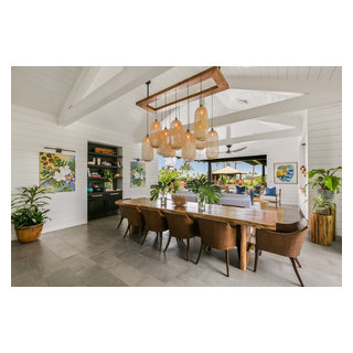 Island Style Dining - Beach Style - Dining Room - Hawaii - by Pu'uwai ...