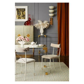 Jacques Dining Table & Pedestal - Modern - Dining Room - New York - by ...
