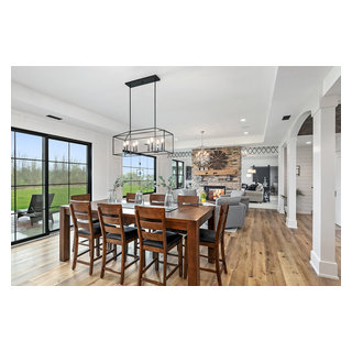 Jamestown Modern Farmhouse - Farmhouse - Dining Room - Grand Rapids ...