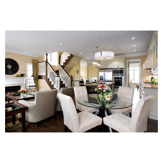 Jane Lockhart Open Concept Dining Room - Contemporain - Salle à Manger ...