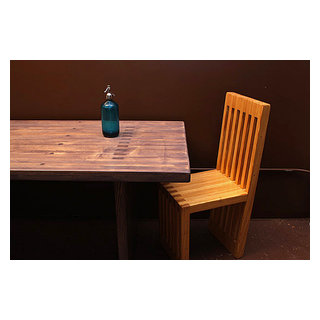 Kingpin Dining Table - Rustic - Dining Room - New York - by ...