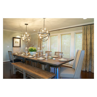 Lake Oswego Main Floor Remodel - Transitional - Dining Room - Portland ...