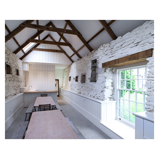 Large Extension of Country Manor in Cornwall - Traditional - Kitchen ...