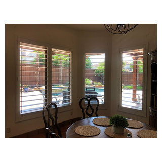 Large Louver Spacing...5 inch - Craftsman - Salle à Manger - Dallas ...